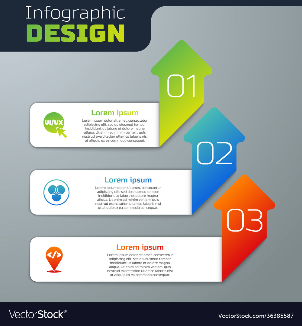 Set Ui Or Ux Design Rgb And Cmyk Color Mixing Vector Image