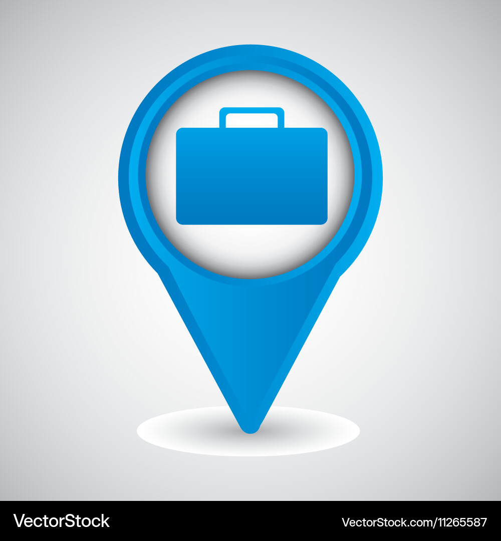 Symbol business portfolio icon design Royalty Free Vector