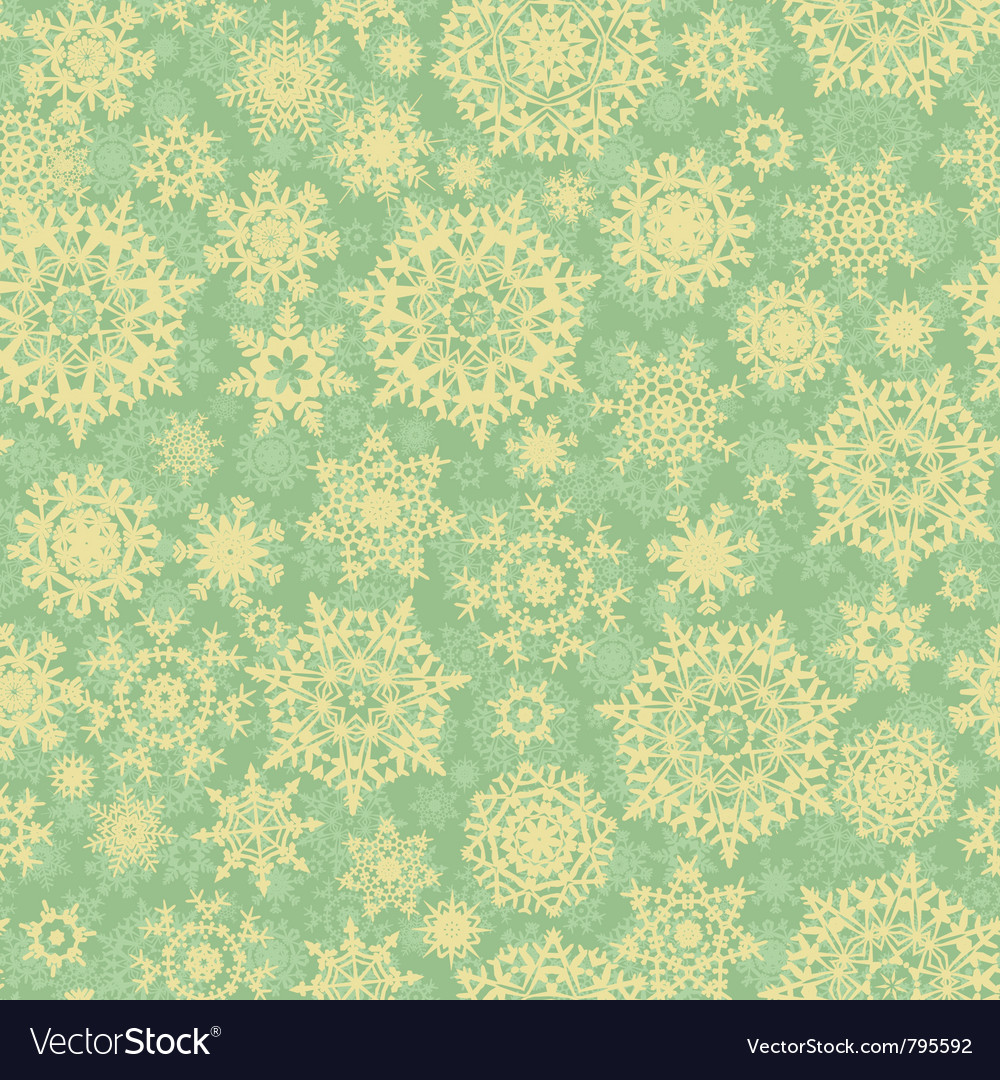 Christmas pattern snowflake Royalty Free Vector Image