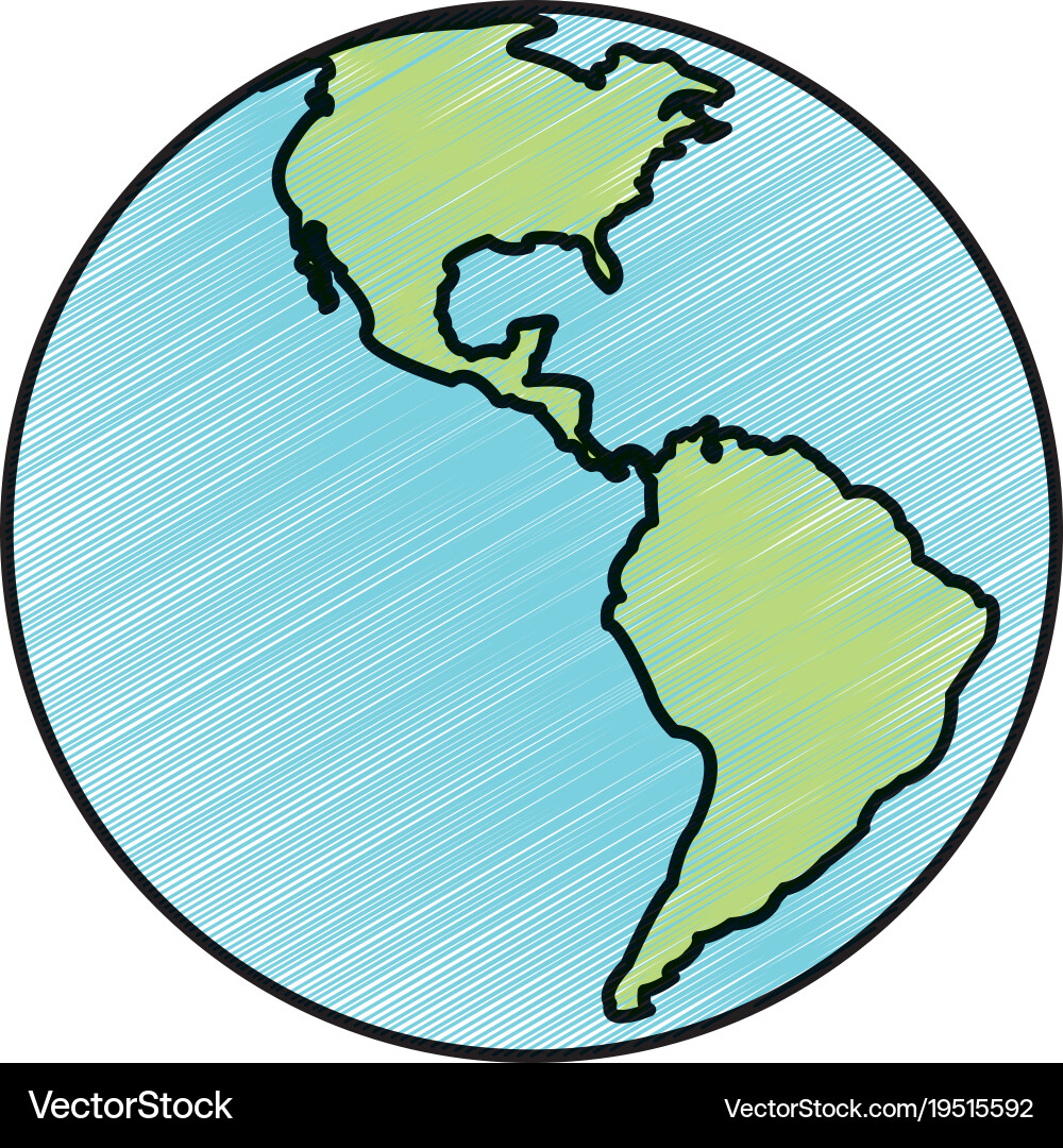 Isolated planet design Royalty Free Vector Image
