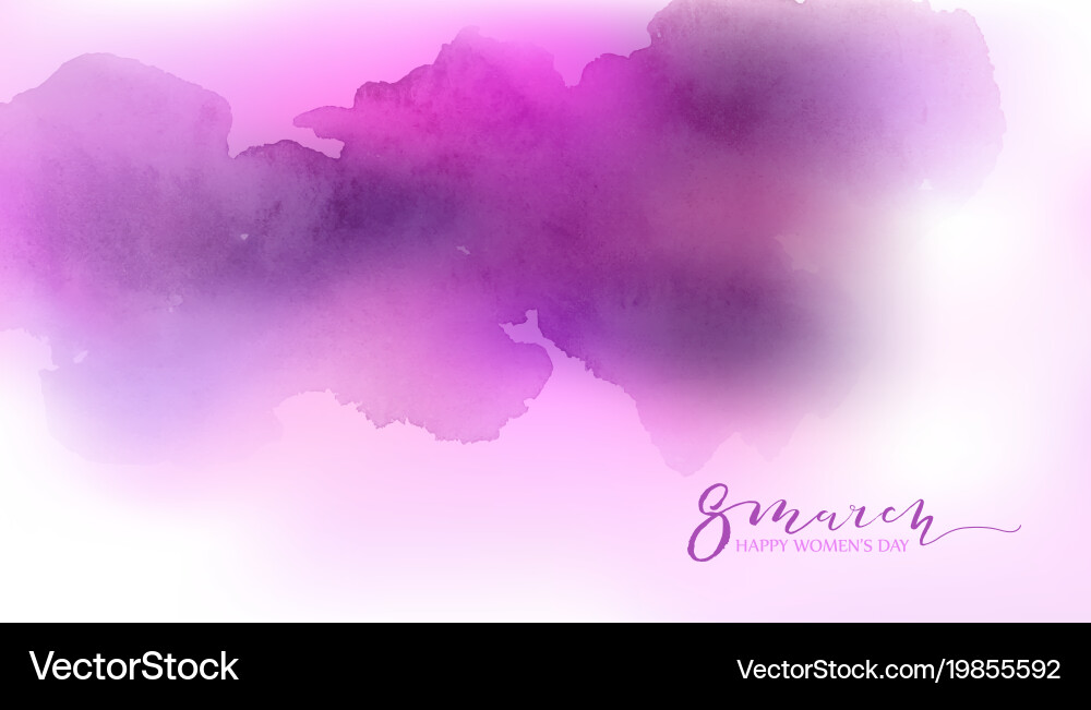 Watercolor pink and violet background Royalty Free Vector