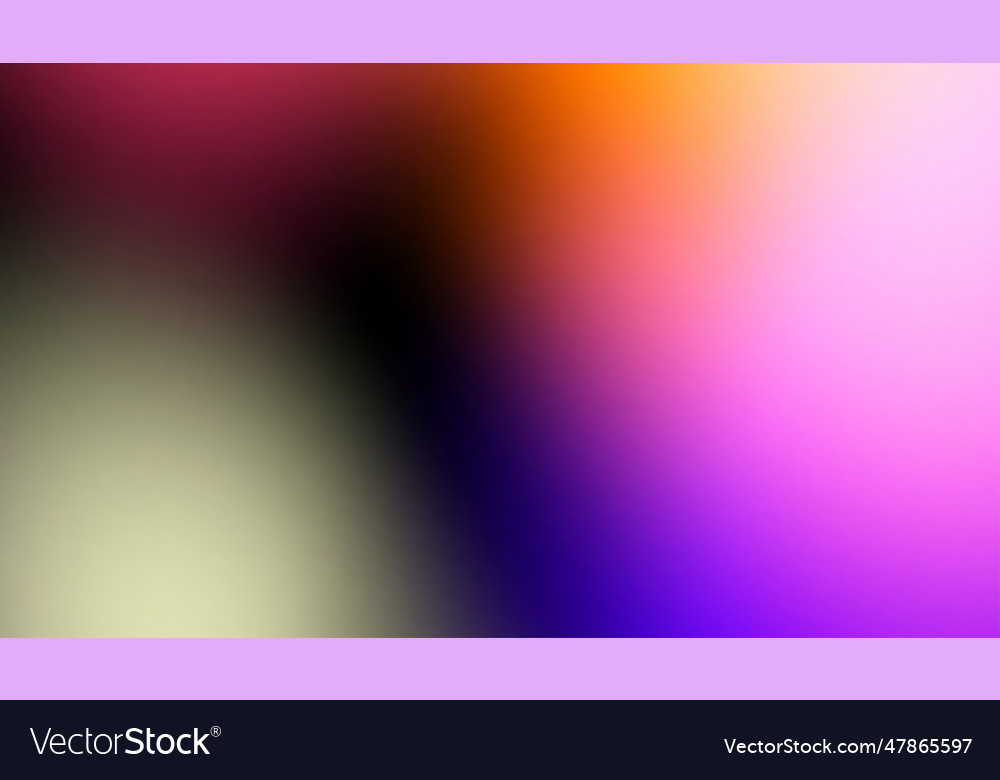 Abstract colorful gradient background design Vector Image