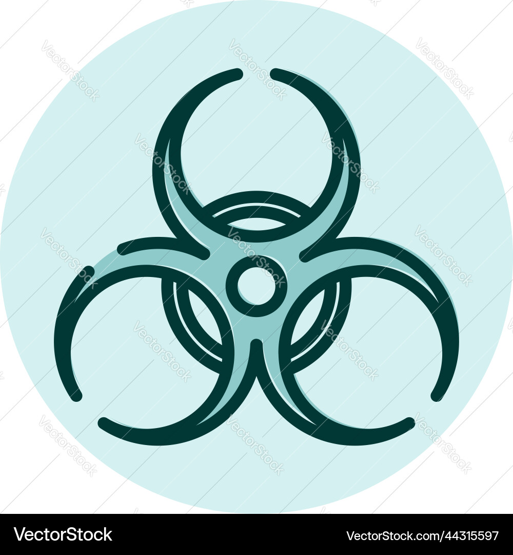 Warning sign danger on a white background Vector Image