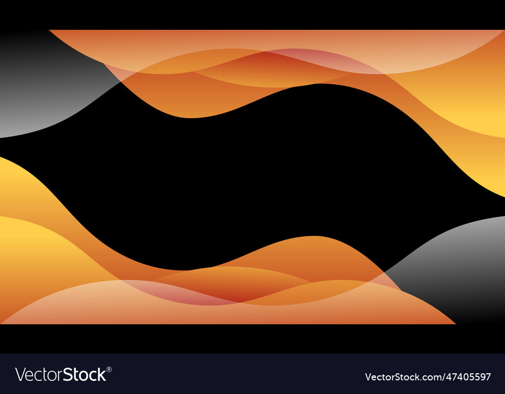 Wave background design gradient modern abstract Vector Image