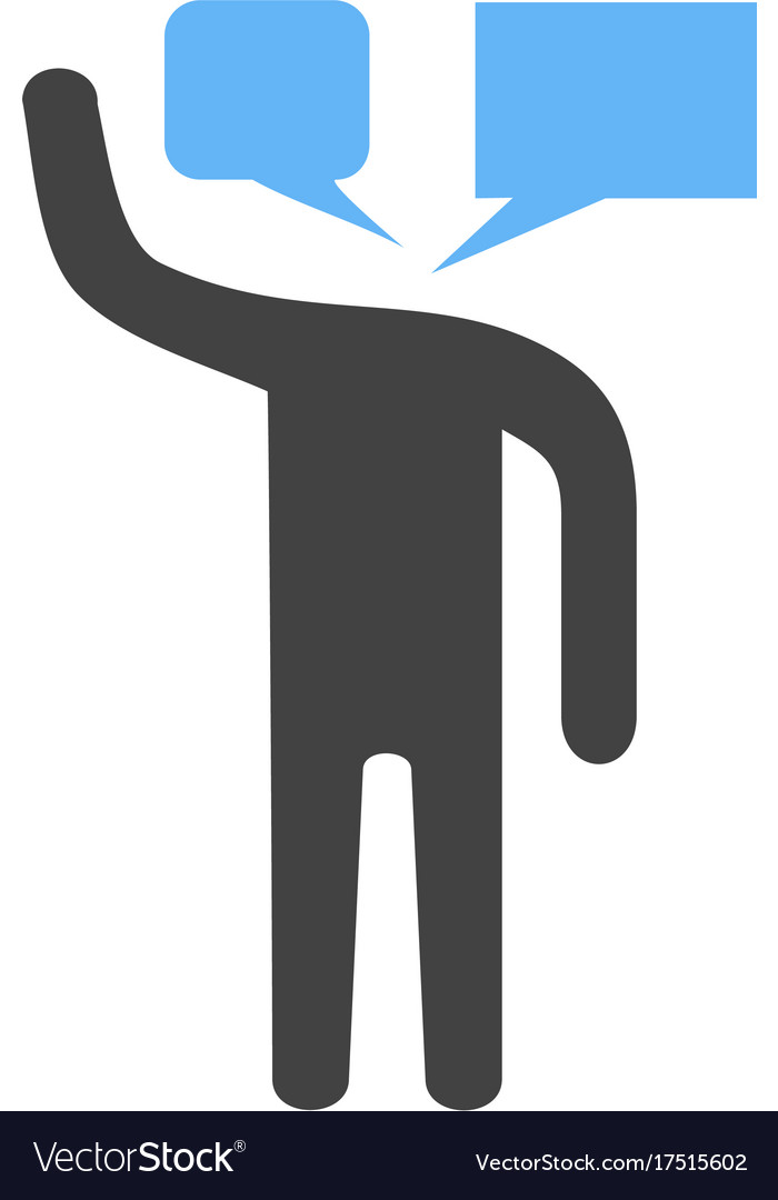 Talkative Royalty Free Vector Image - VectorStock