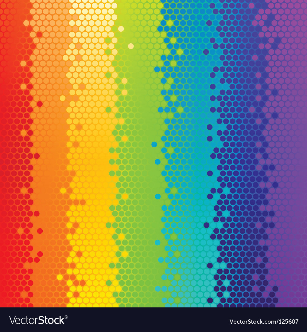 Abstract background rainbow Royalty Free Vector Image