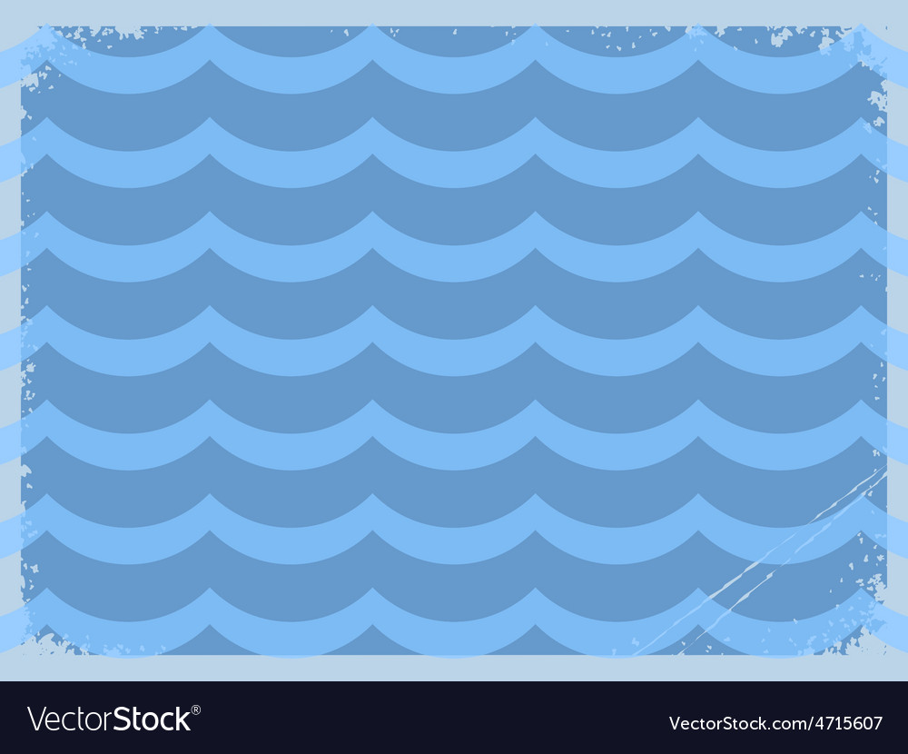 Background with waves Royalty Free Vector Image