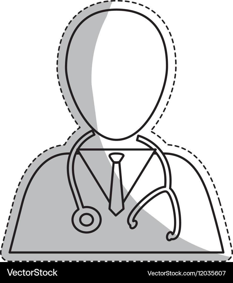 Medical doctor icon Royalty Free Vector Image - VectorStock