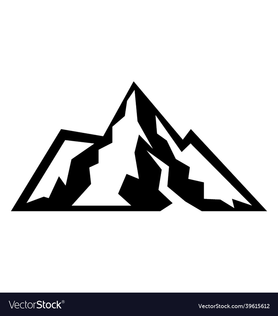 Mountain Royalty Free Vector Image - VectorStock