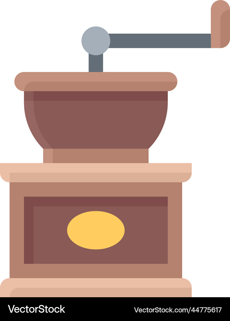 Coffee grinder icon shop related Royalty Free Vector Image
