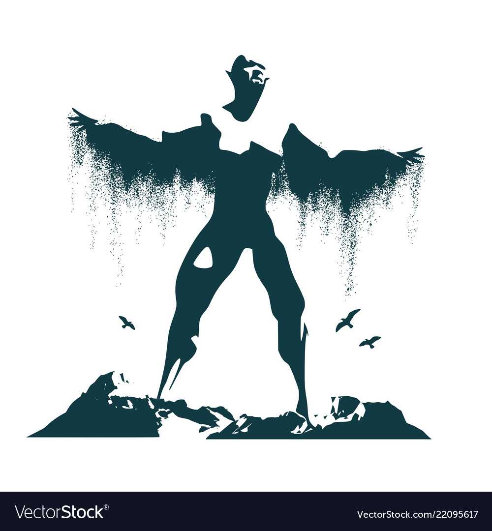 Evil orc attack Royalty Free Vector Image - VectorStock
