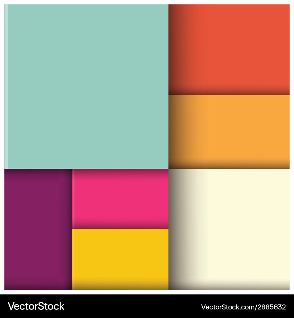 Abstract geometric colorful background pattern Vector Image