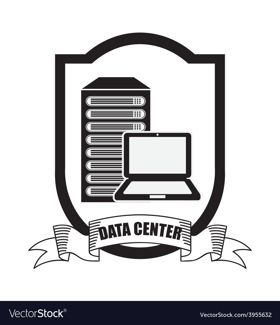 Data center Royalty Free Vector Image - VectorStock