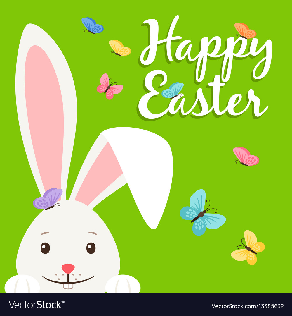 Happy easter elements for banner Royalty Free Vector Image