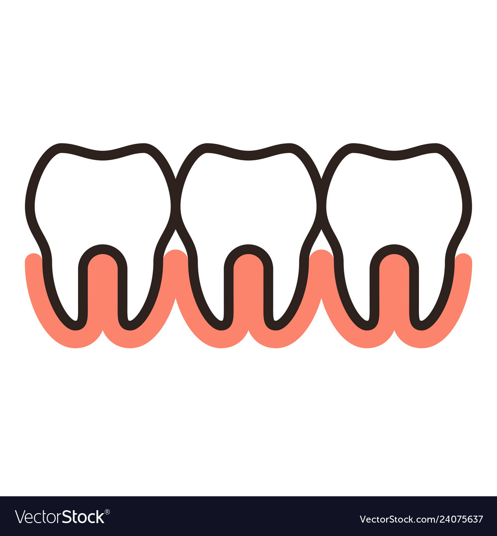 Teeth icon Royalty Free Vector Image - VectorStock