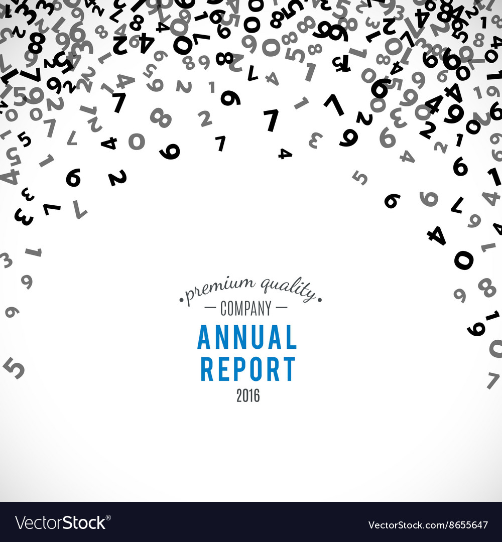 Abstract math number background Royalty Free Vector Image