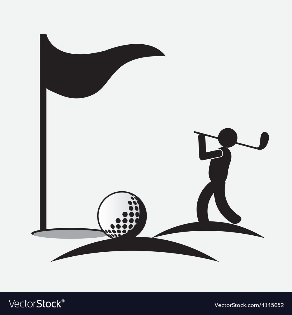 Golf design Royalty Free Vector Image - VectorStock