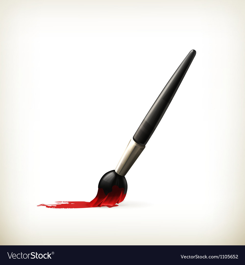 Paintbrush Royalty Free Vector Image - VectorStock