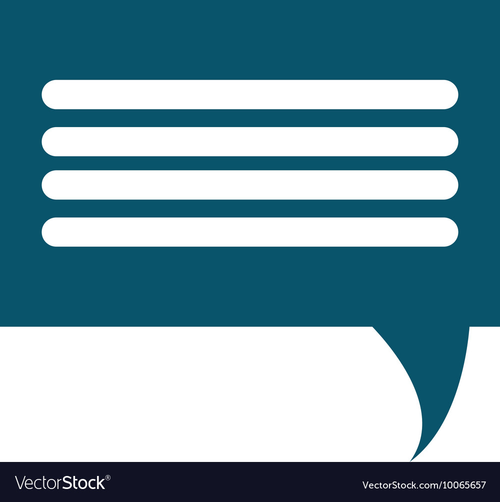 Conversation bubbles icon Royalty Free Vector Image