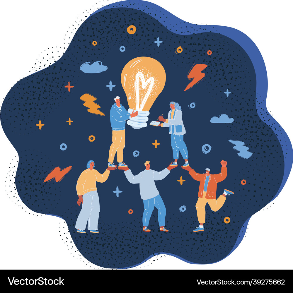 Group of business people Royalty Free Vector Image