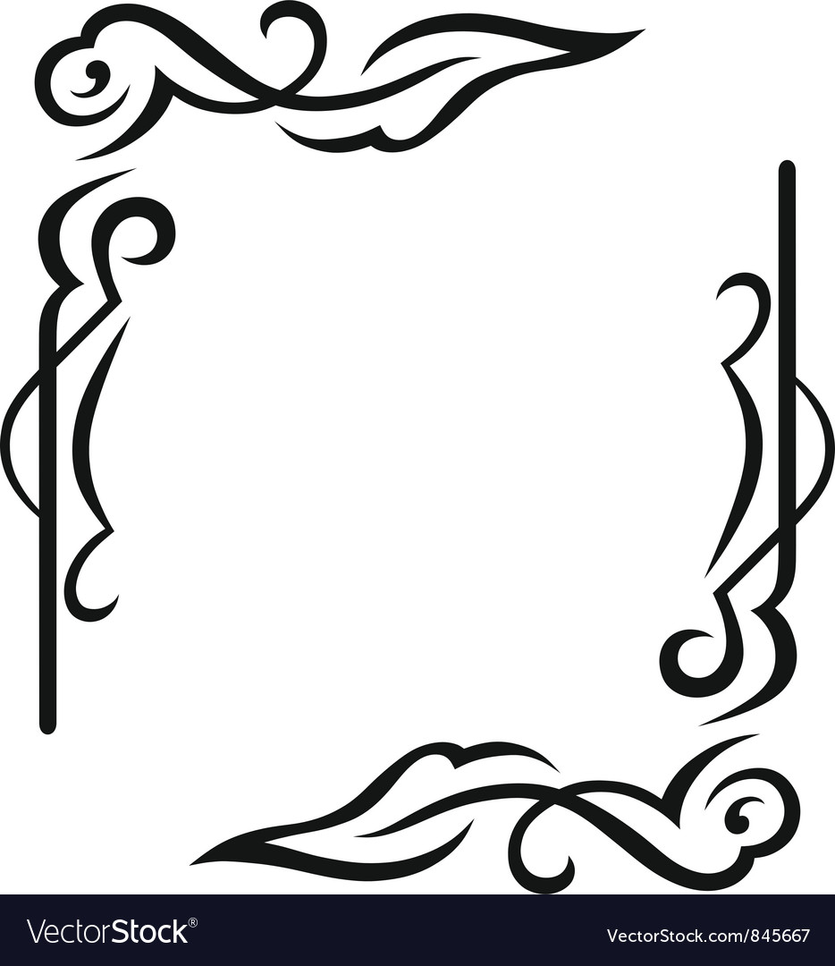 Blank frames Royalty Free Vector Image - VectorStock