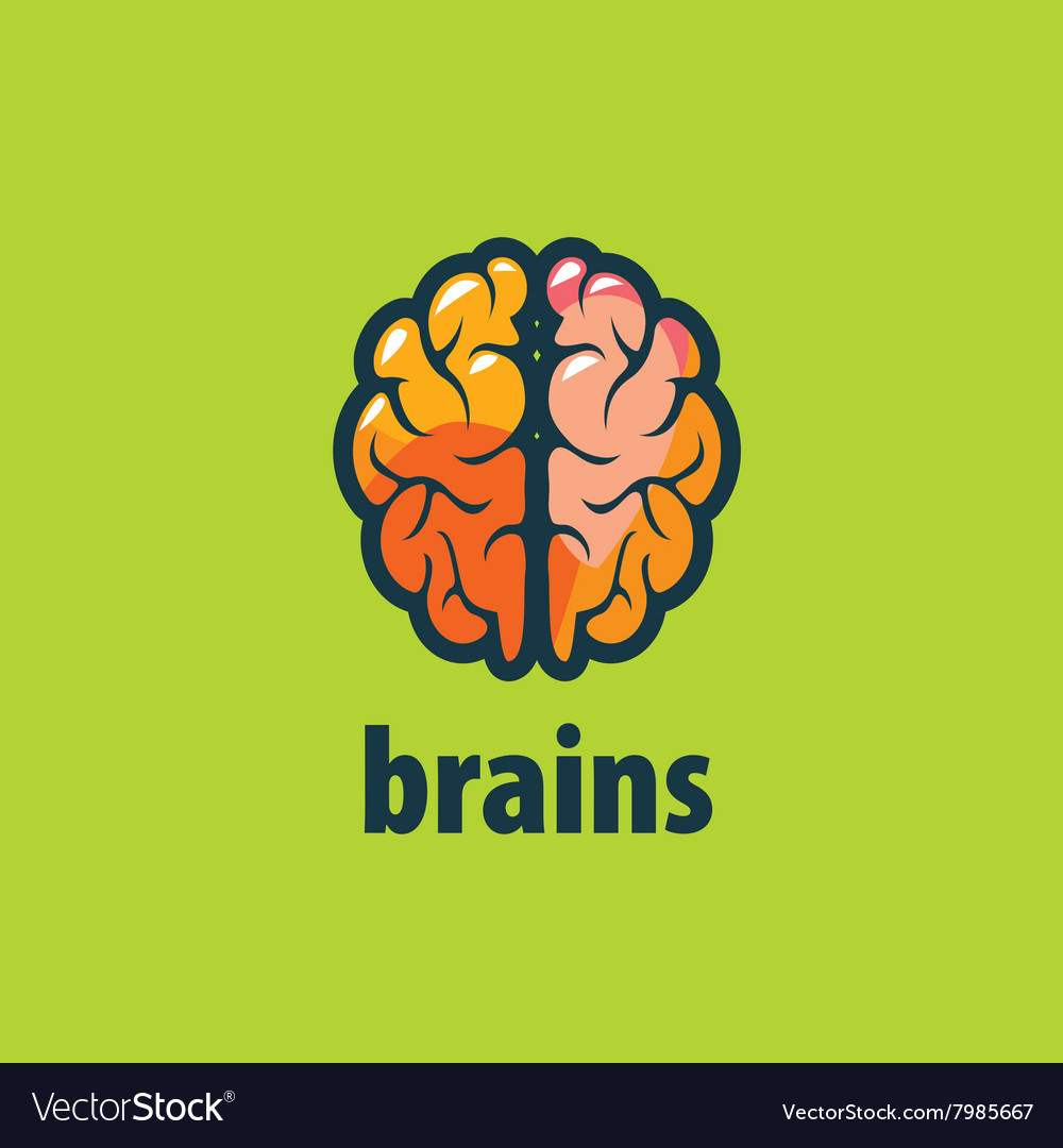 Brain logo Royalty Free Vector Image - VectorStock
