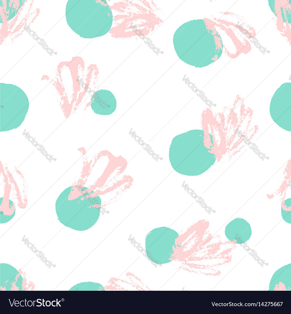 Dots seamless pattern Royalty Free Vector Image