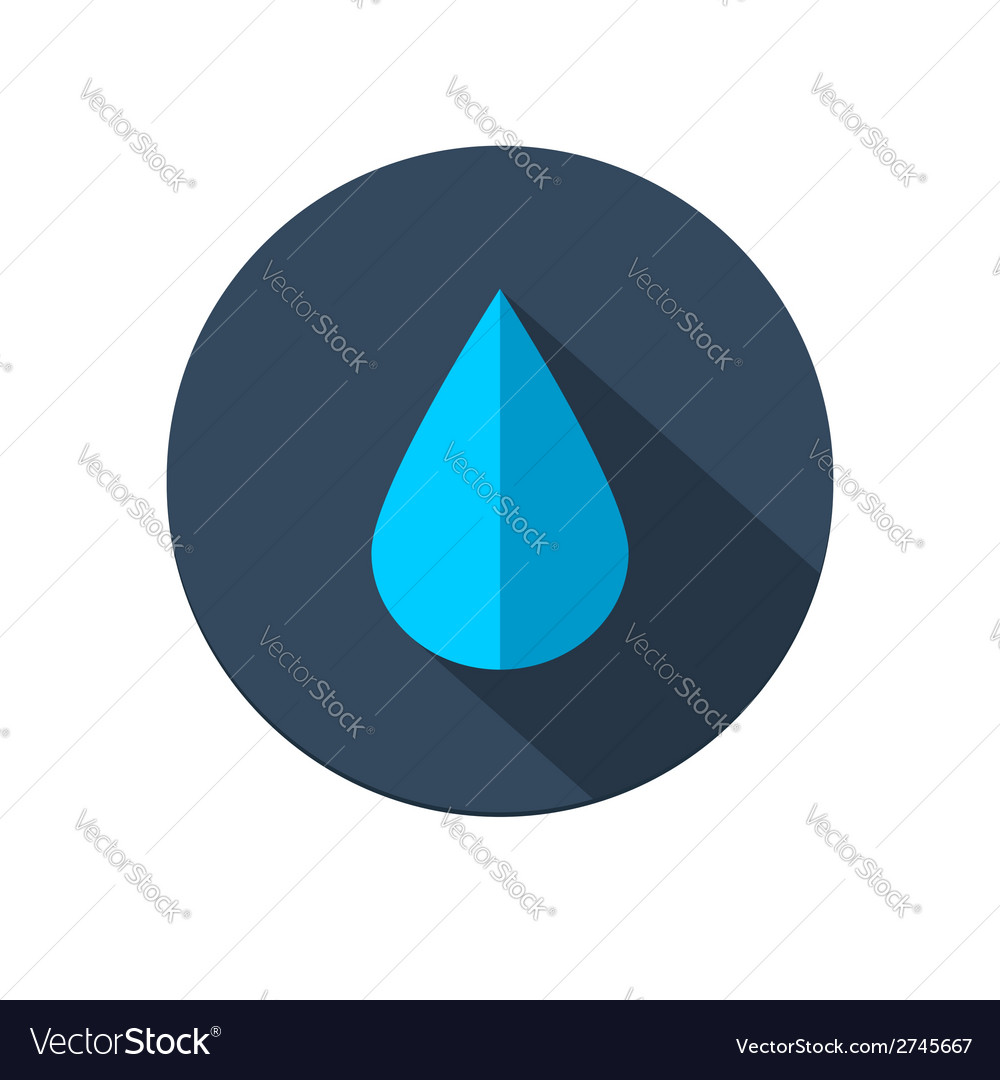 Raindrop icon Royalty Free Vector Image - VectorStock