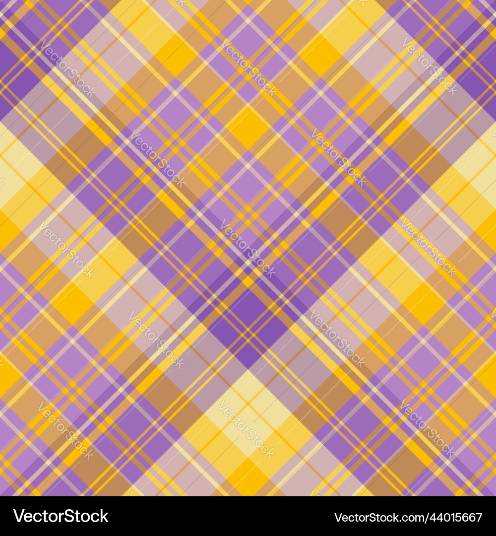 Seamless pattern in excellent purple and yellow Vector Image