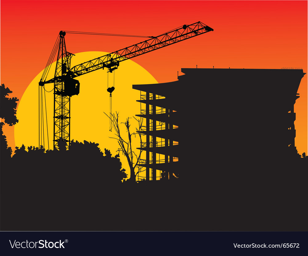 Crane Royalty Free Vector Image - VectorStock