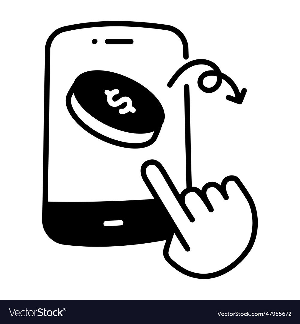 Mobile payment Royalty Free Vector Image - VectorStock