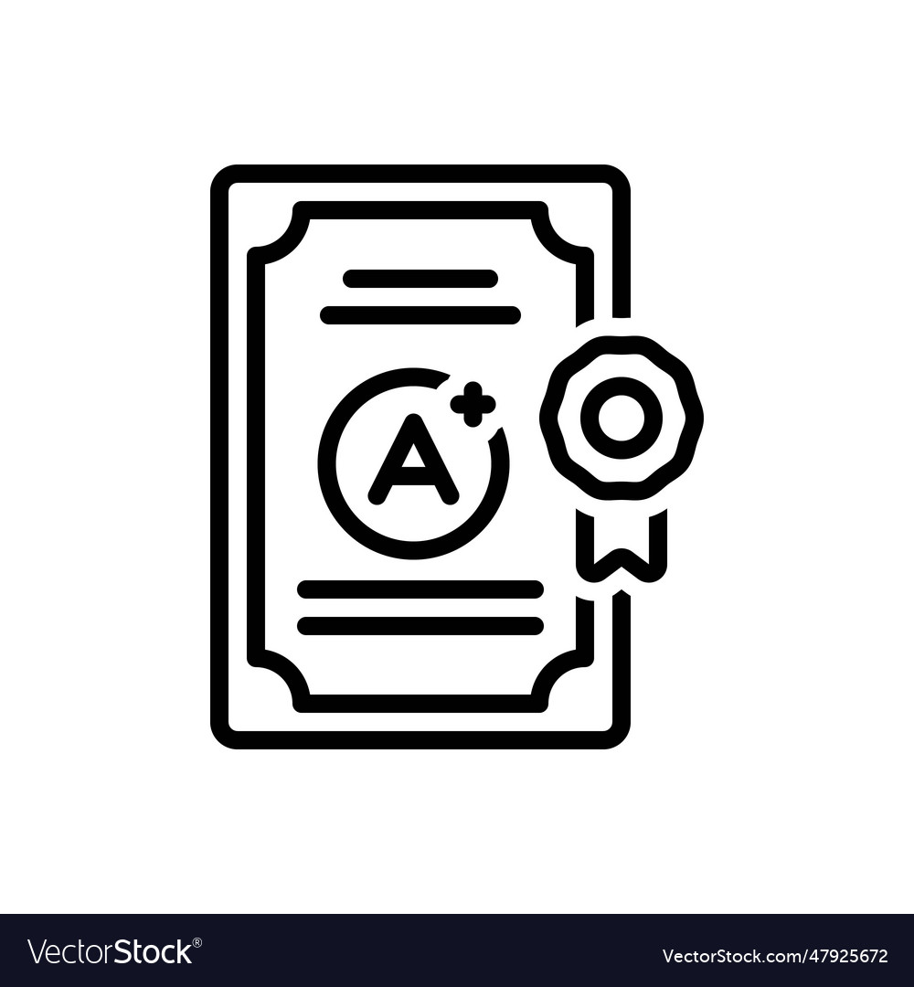 Qualified Royalty Free Vector Image - VectorStock