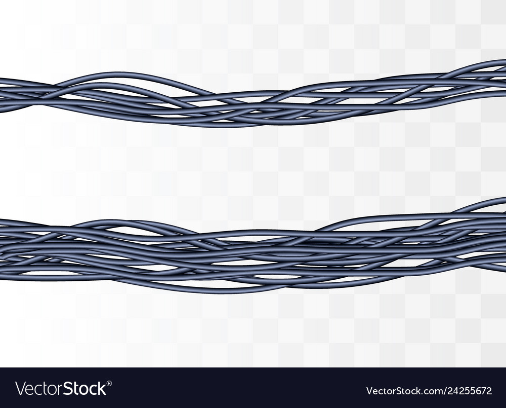 Realistic electrical gray Royalty Free Vector Image