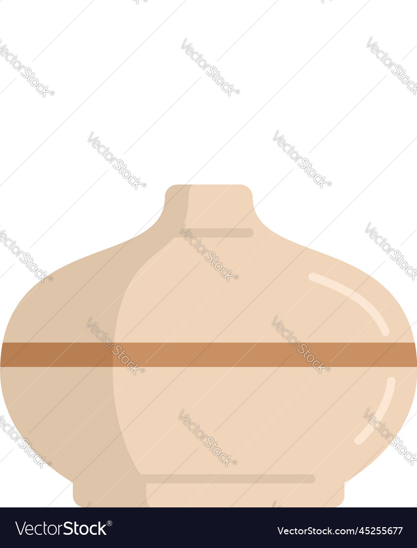 Aromatherapy diffuser icon flat style Royalty Free Vector
