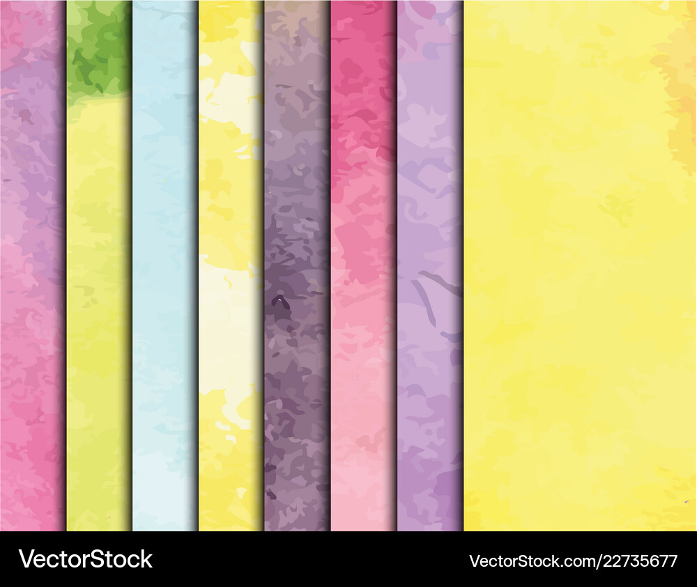 Art watercolor splash style seamless Royalty Free Vector