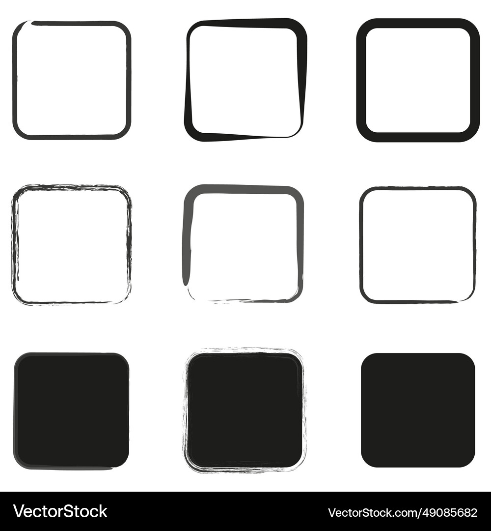 Set of grunge template backgrounds Royalty Free Vector Image