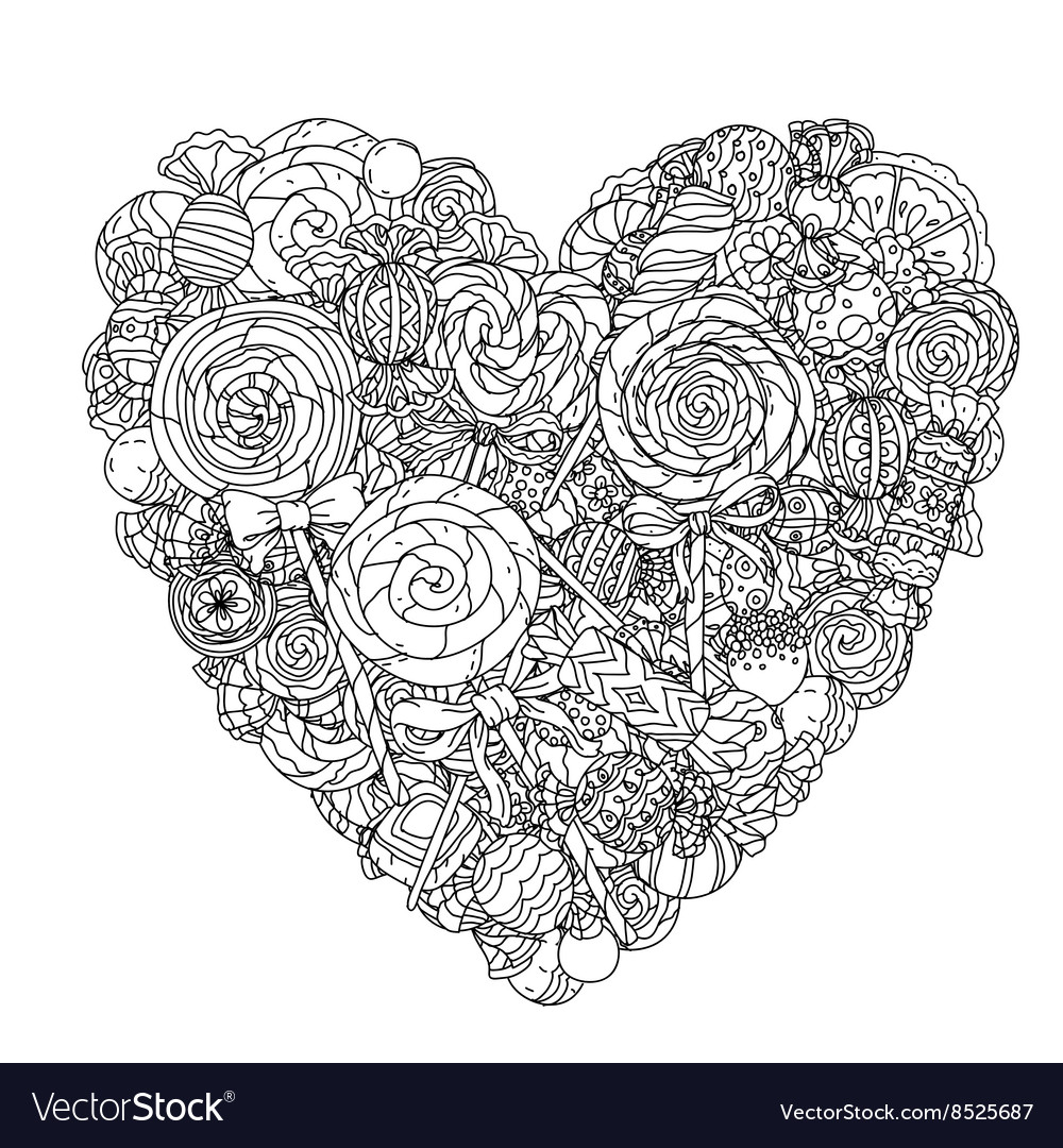 Set of sweets Royalty Free Vector Image - VectorStock