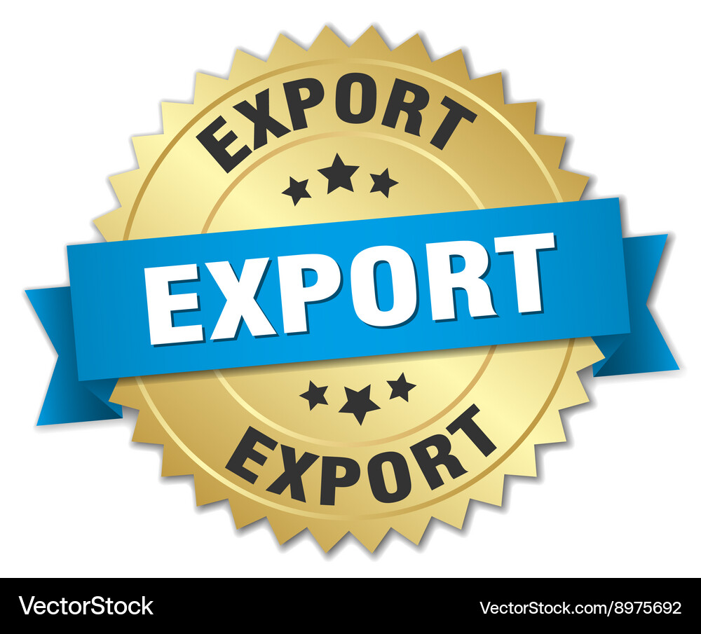 Export Gold Logo Minimalist Striking Gold Lines Import Export Business