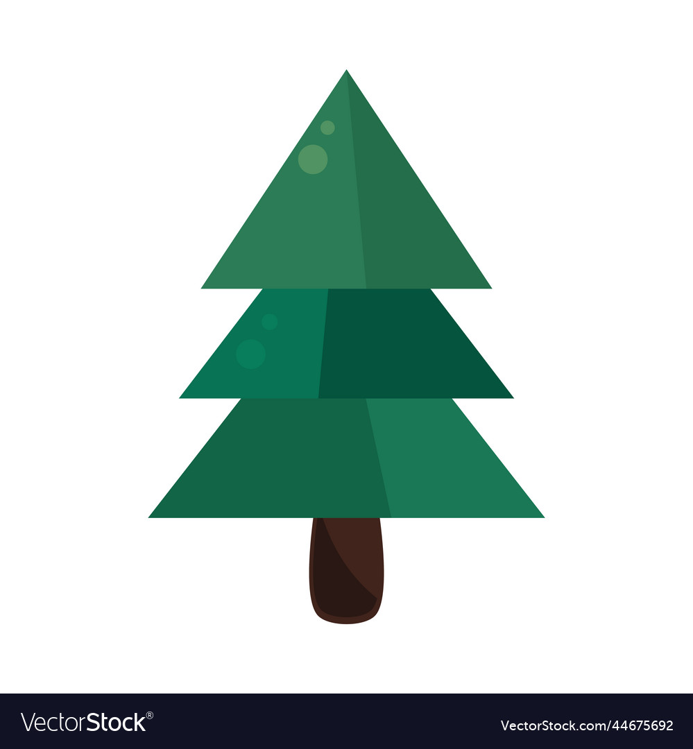 Pine tree icon Royalty Free Vector Image - VectorStock
