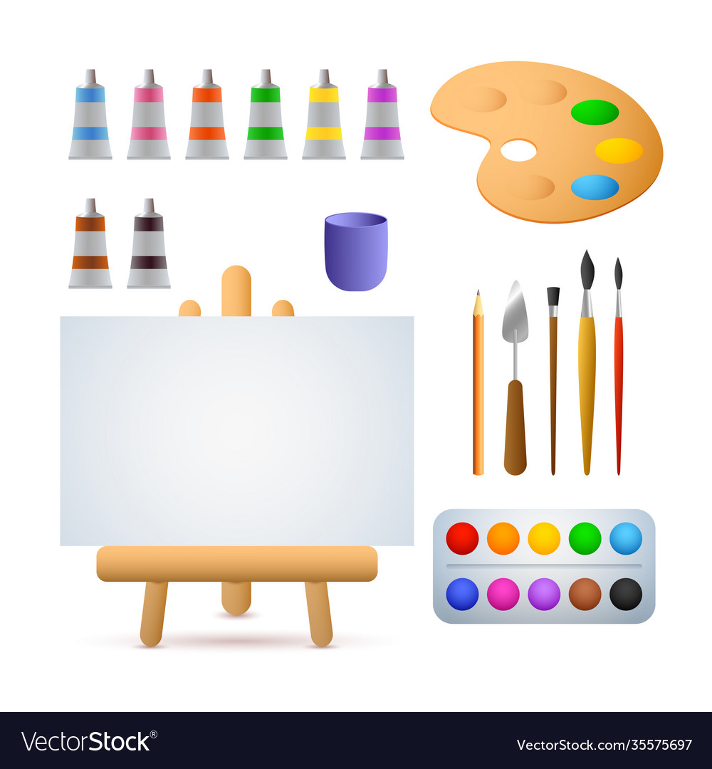 Art studio Royalty Free Vector Image - VectorStock