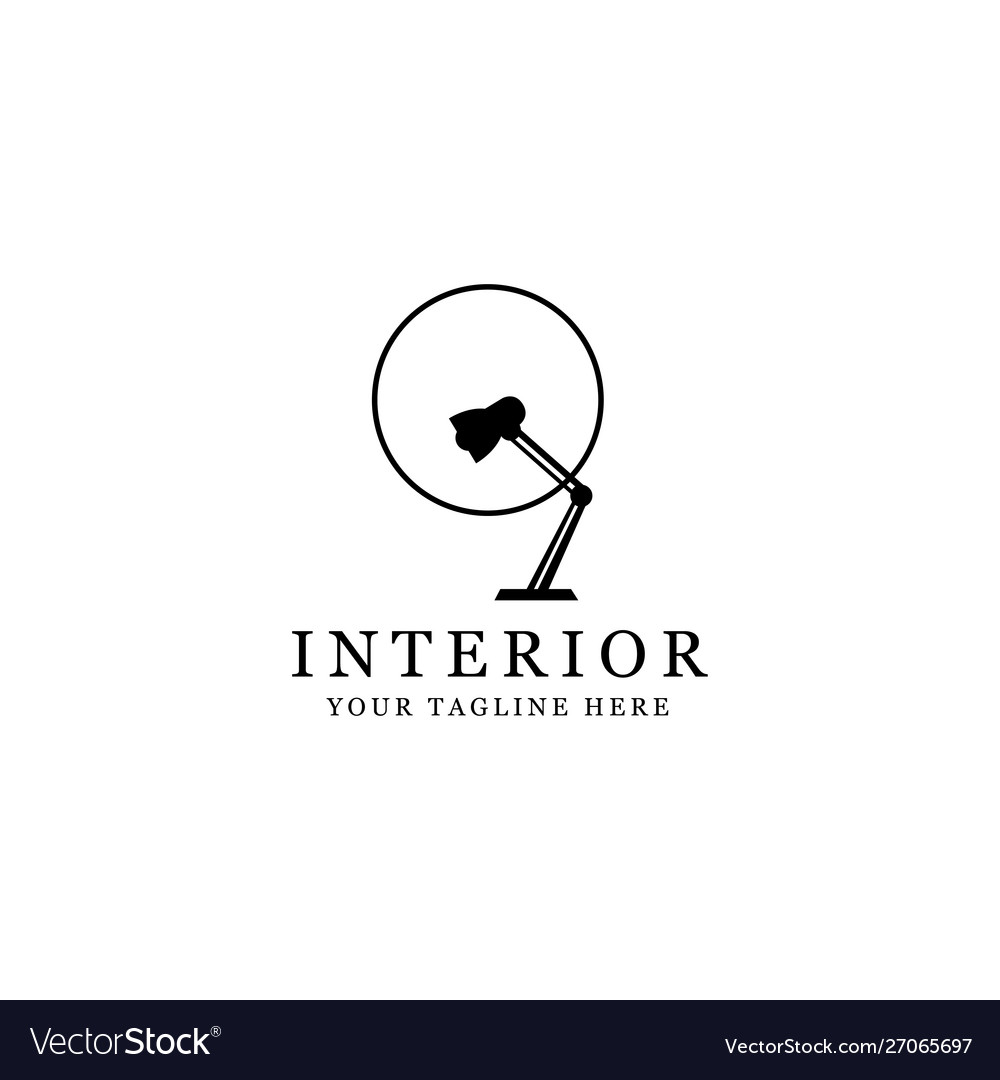 Interior light logo Royalty Free Vector Image - VectorStock