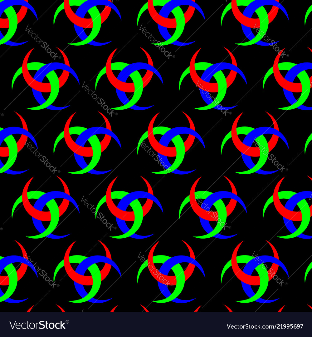 Three crescent - background Royalty Free Vector Image