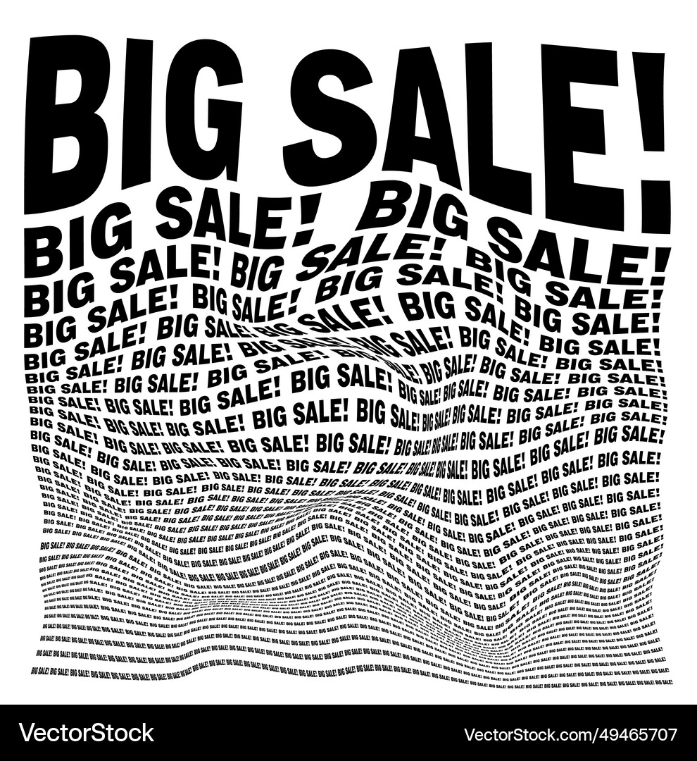 Black and white distorted background composed of Vector Image