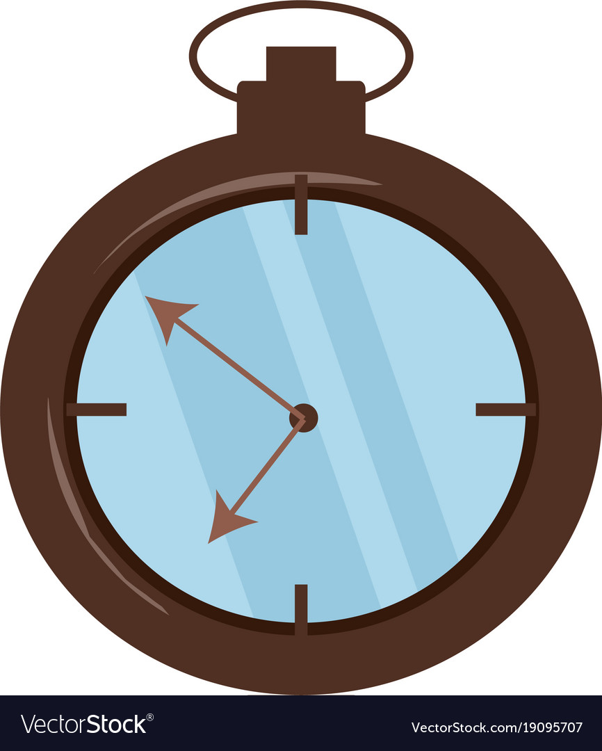 Chronometer device icon Royalty Free Vector Image