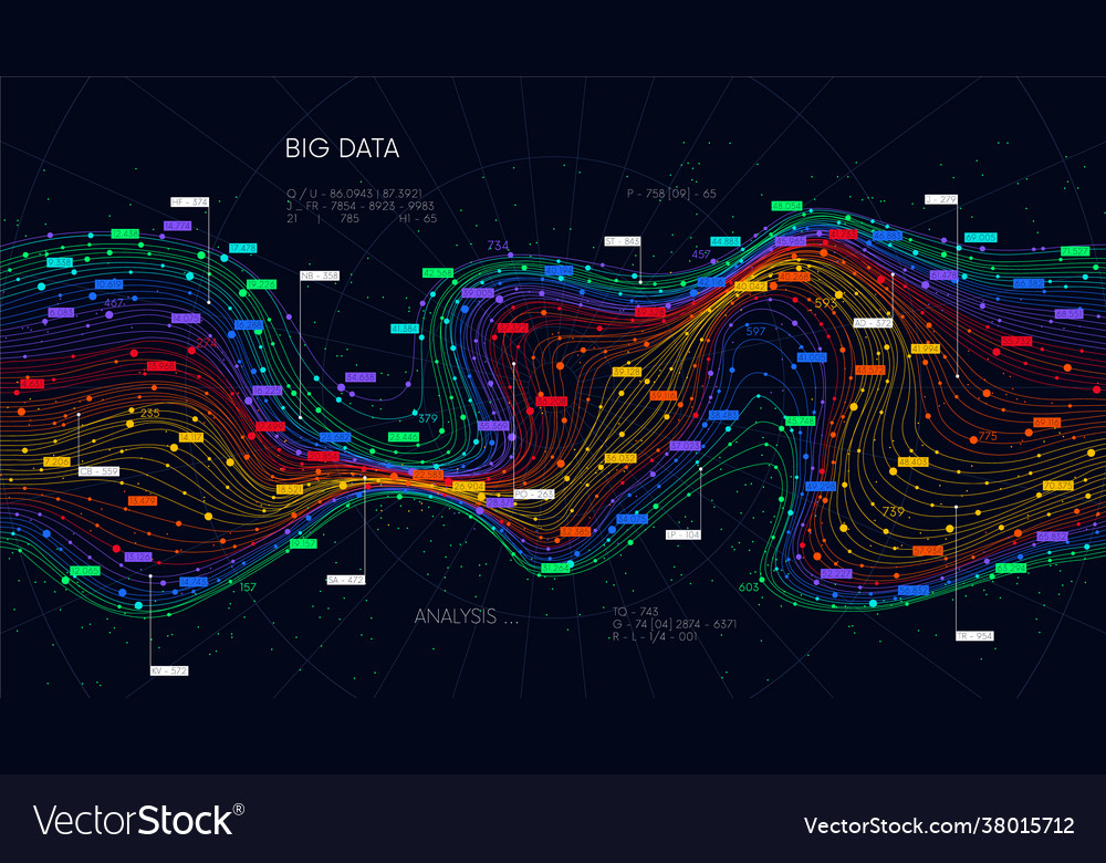 Information sorting and storage business Vector Image