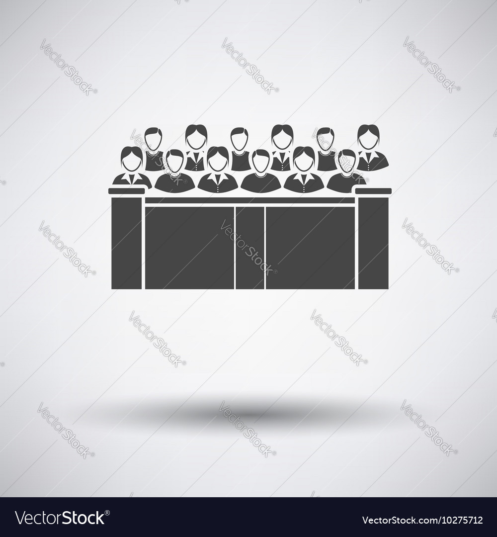 Jury icon Royalty Free Vector Image - VectorStock