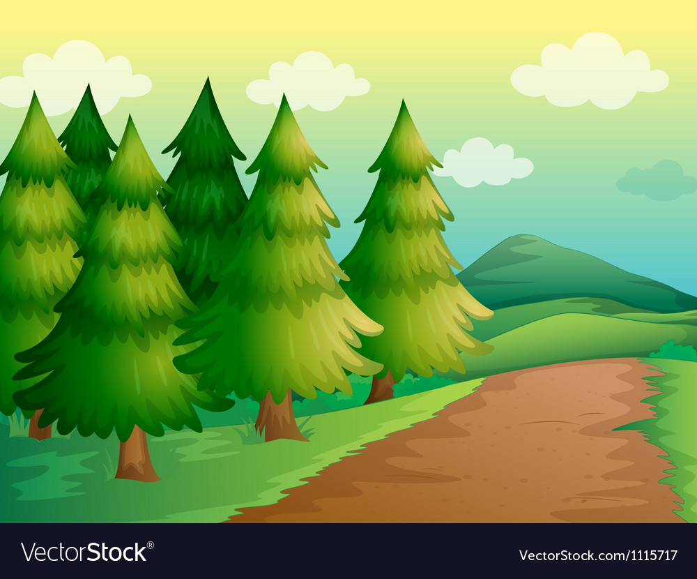 Forest Royalty Free Vector Image - VectorStock