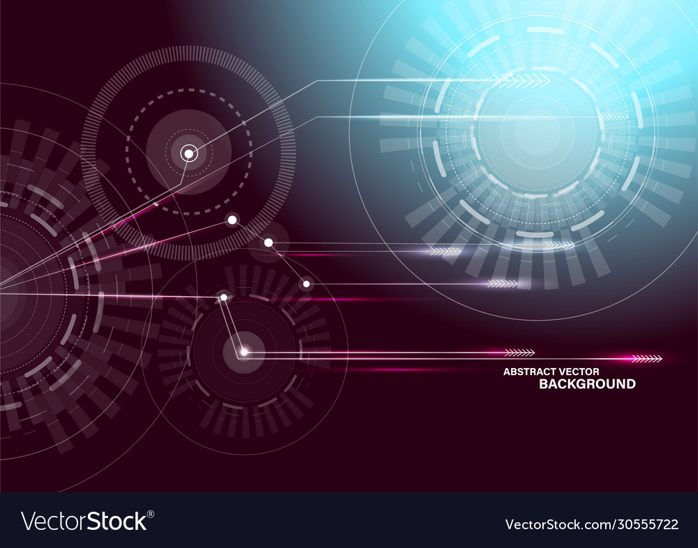 Abstract technology background Royalty Free Vector Image