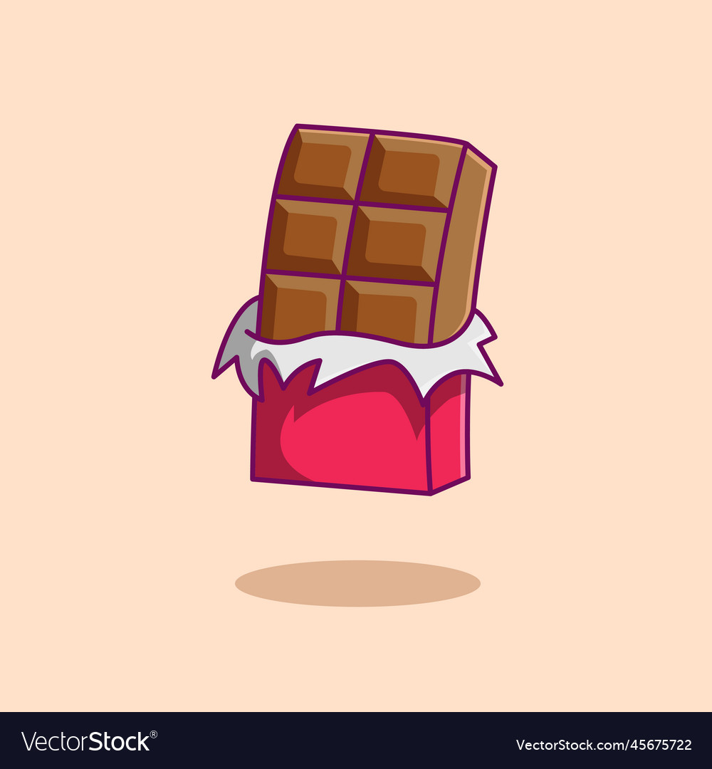 Choco bar Royalty Free Vector Image - VectorStock