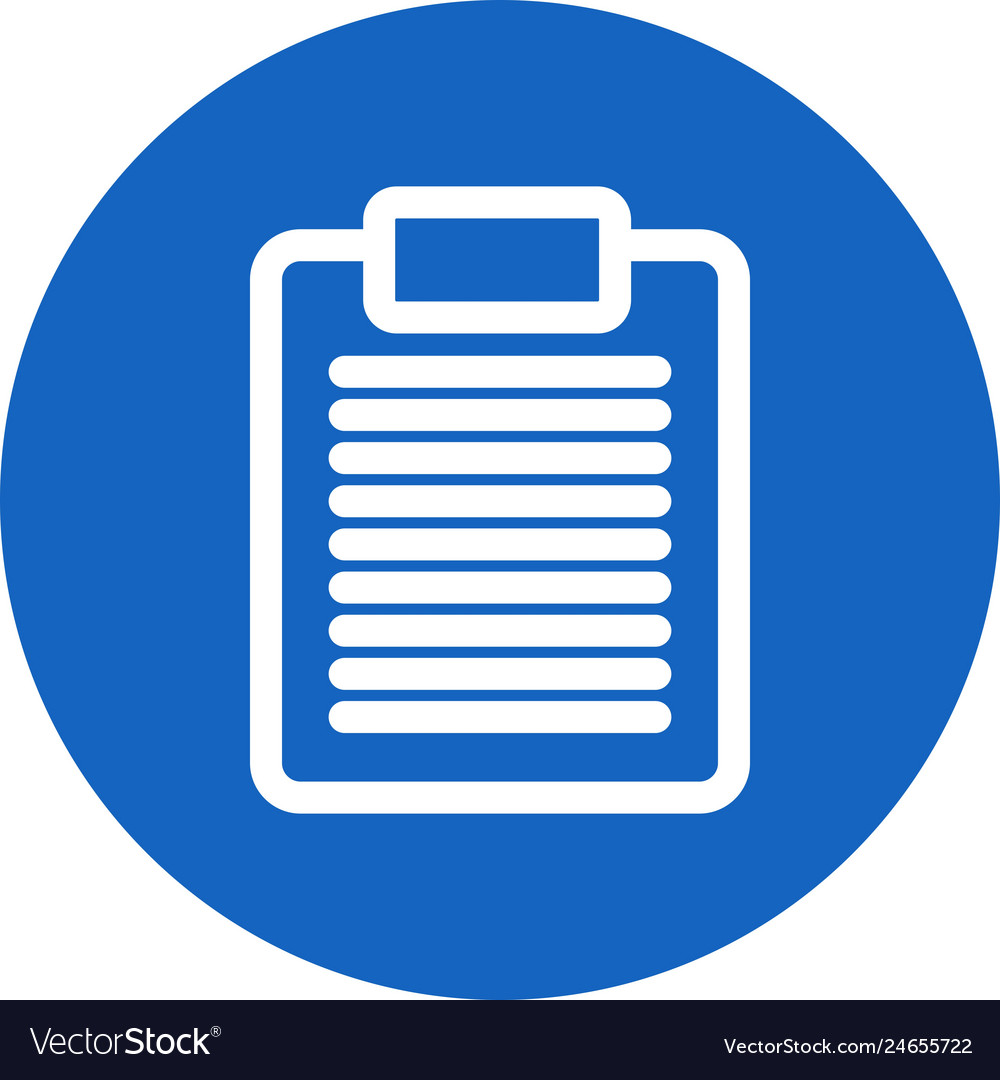 Clip board icon Royalty Free Vector Image - VectorStock Clip board icon Royalty Free Vector Image - VectorStock